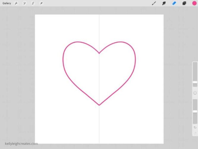 How to Use Symmetry in Procreate | Kelly Leigh Creates